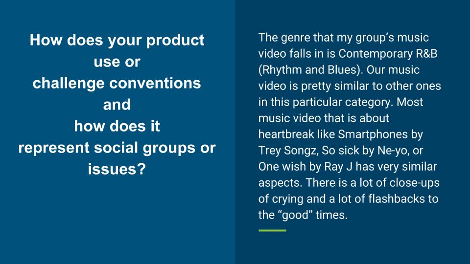 Music Video Reflection Questions (1) – Smile